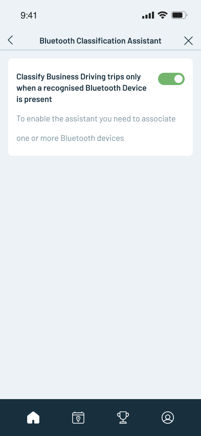 How to use Bluetooth Devices in your vehicle to help classify your trips