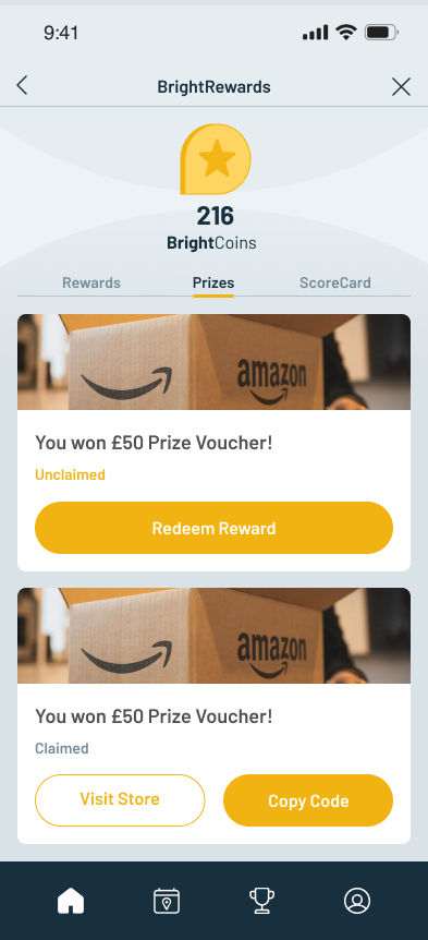How in-app Gcode rewards work