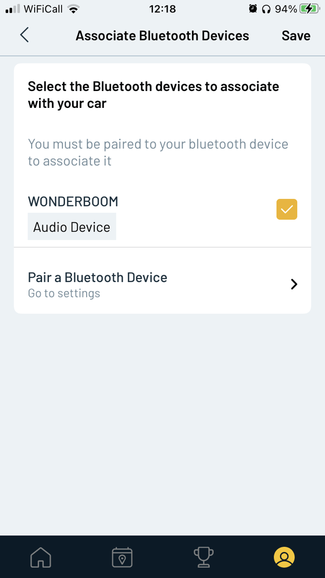 How to use Bluetooth Devices in your vehicle to help classify your trips