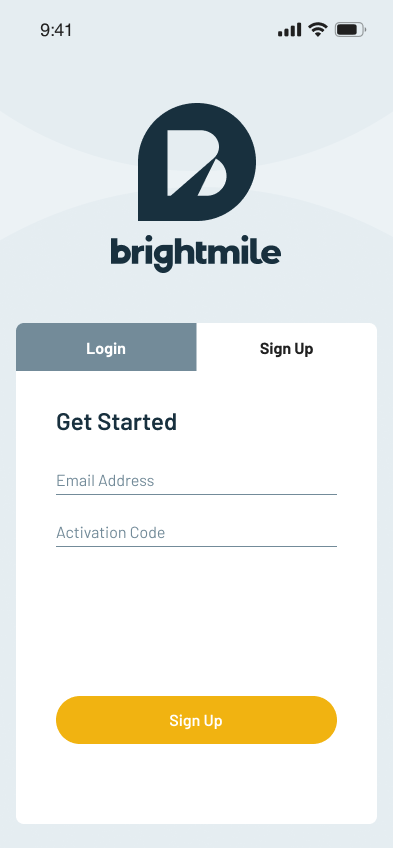 How do I signup on Android