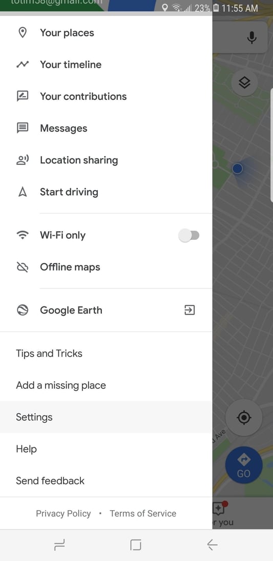 Best practice for avoiding distraction when using smartphone navigation